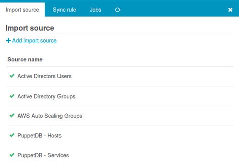 import source icinga director