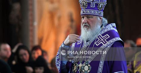 Патриаршее служение в праздник Благовещения Пресвятой Богородицы РИА Новости Медиабанк