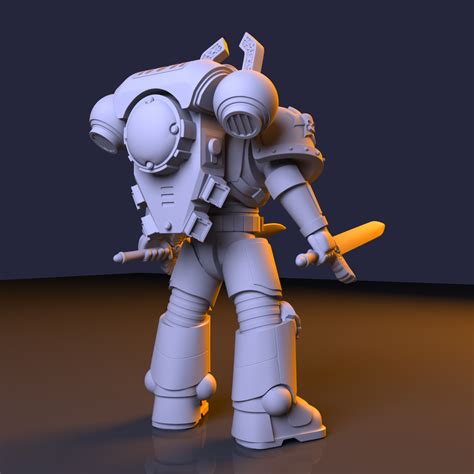 Stl File Space Marines 🛰・3d Print Object To Download・cults
