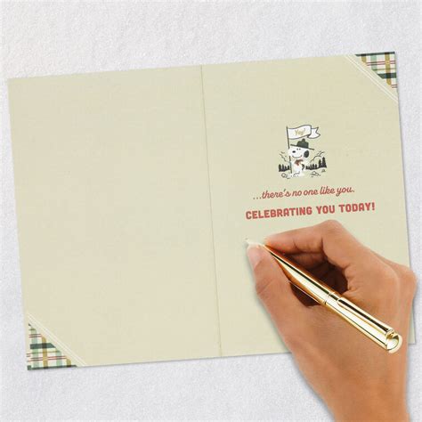 Peanuts® Beagle Scouts Compass No One Like You Birthday Card Greeting
