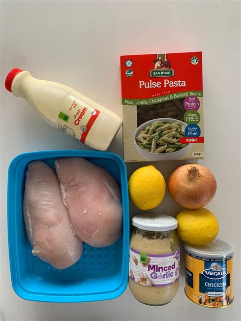 Creamy Lemon Chicken Pasta Sauce