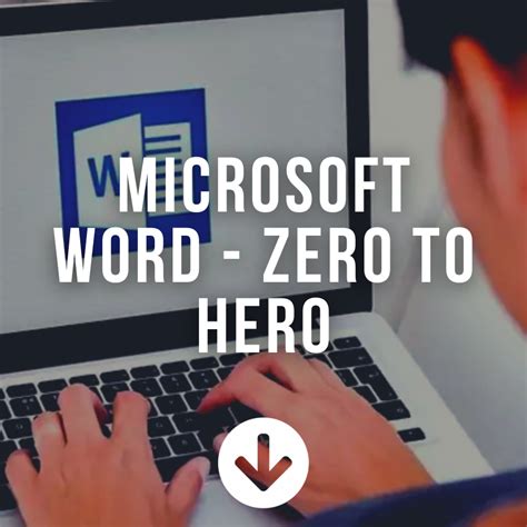 Microsoft Word Zero To Hero Microsoft Office Training Microsoft Word