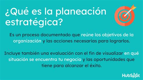 Planeación Estratégica Transforma Metas En Resultados
