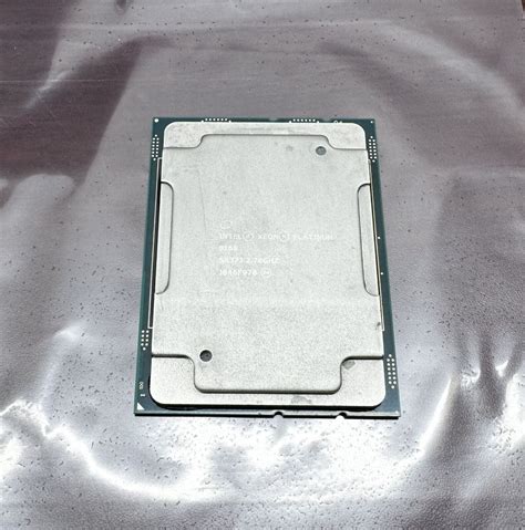 Used Intel Xeon Platinum SR J GHz Core Server Processor CPU QTY AVBL UBB Threads