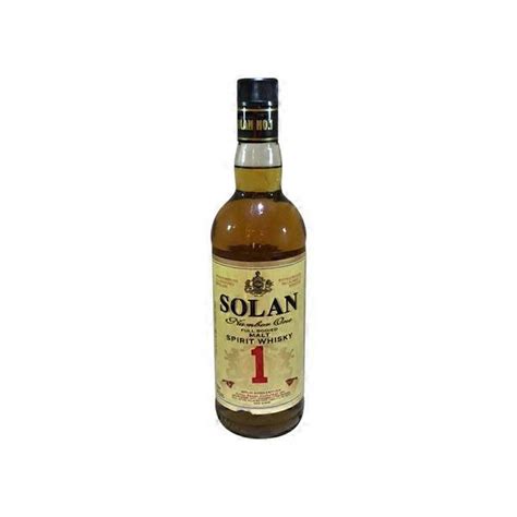 Solan Number One Full-Bodied Malt Whisky (750 ml) Delivery or Pickup ...