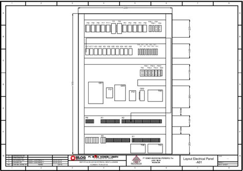 Wiring Electric Panel A01 Layout Pdf