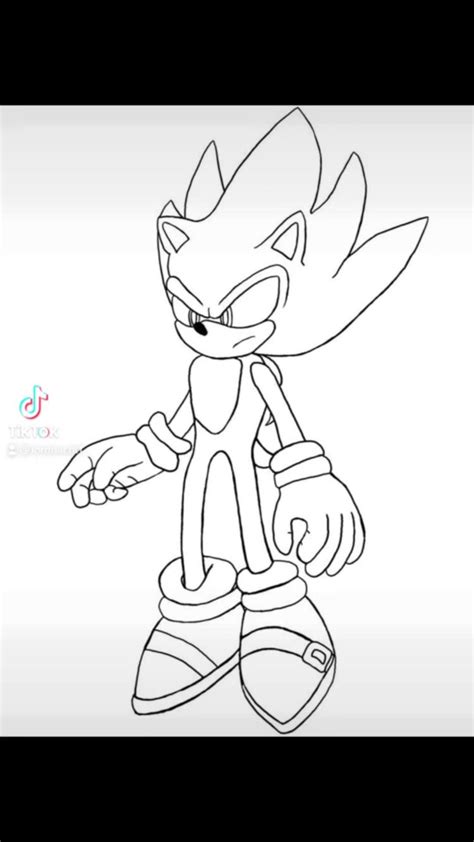 Coloriage Sonic Le Herisson A Pleine Vitesse Dessin Sonic à Imprimer