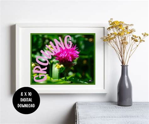 Growing Digital Print Printable Wall Art Rprintables