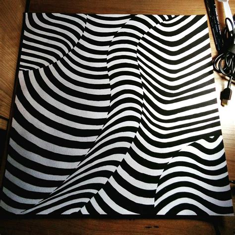 Nirmana Garis 2d Gambar Desain Garis