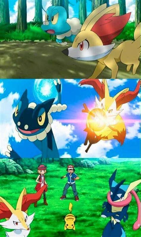 Pokemon Ships InsectivoreShipping Ash S Greninja X Serena S Braixen
