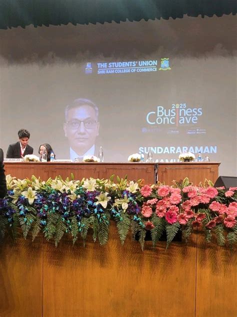 srcc businessconclave2025 businessconclave tejas bhalla