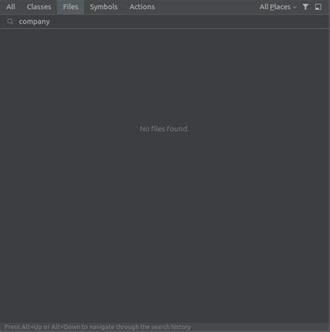 Find Project Files In Rubymine Not Working Stack Overflow