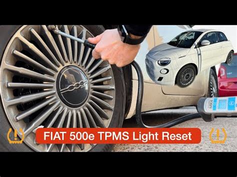 Comment réinitialiser le voyant de pression des pneus sur la Fiat 500