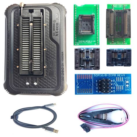 filican xgecu t56 eeprom programmer 5 adapters xgecu tl866ii plus