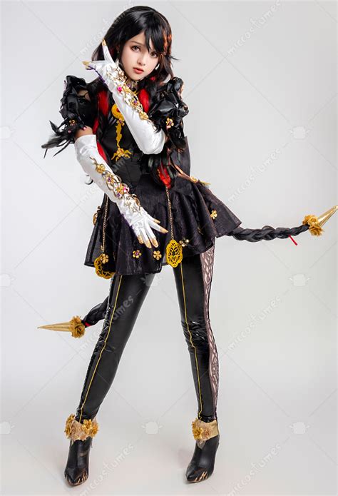 Bayonetta Cereza Costume Backless Dress With Leggings Bayonetta 3