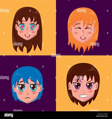 Manga Chibi Expressions