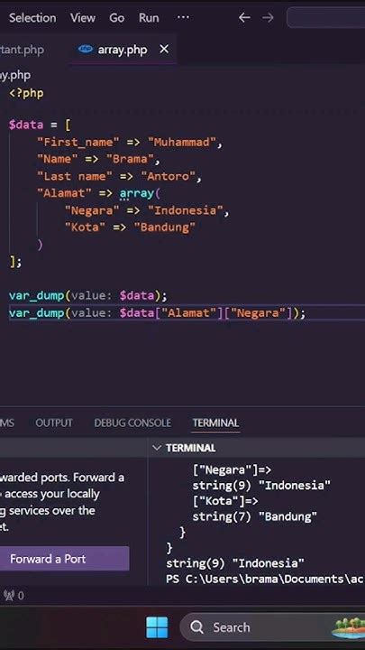 Array Di Dalam Array Coding Phpdeveloper Php Programming Phptutorial Tutorialcoding