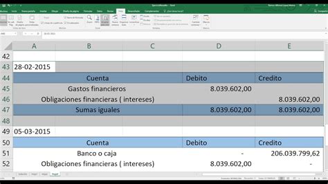 George Bernard Papá Frustración registro contable de un credito