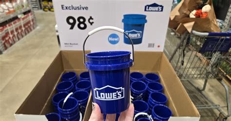 Viral Lowes Mini Buckets Just 98¢ But May Sell Out 40k Sold Last