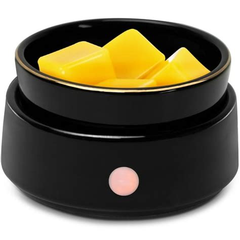 Bobolyn Wax Melt Warmer Candle Burner 3 In 1 Electric Ceramic Black