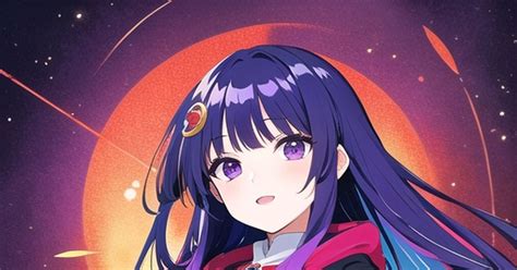 Ai 紫髪娘（フェルンイメージ） 日向あすかのイラスト Pixiv
