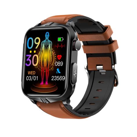 TK P Reloj Inteligente Electroterapia Pulso ECG Electrocardiograma PD Ritmo Cardíaco Dinámico