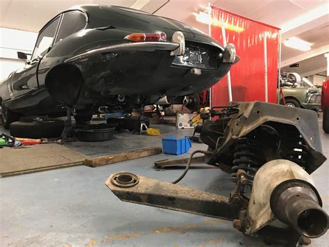 Jaguar E Type Rear Subframe Rebuild With Quaife Atb Upgrade Cck Historic
