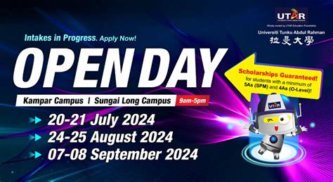 Apply For The October Intake At Utar Open Day 7 8 September 2024