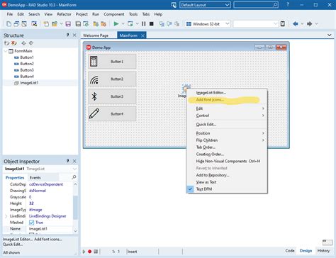 Github Lminuti Fonticoneditor An Imagelist Component Editor To