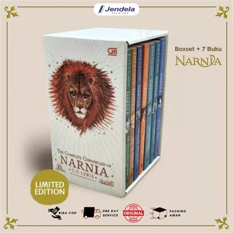 Narnia Boxset Narnia Novel The Chronicles Of Narnia Shopee Philippines