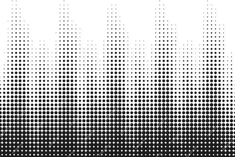 Premium Vector Abstract Gradient Halftone Dots Background Pop Art Template Texture Vector