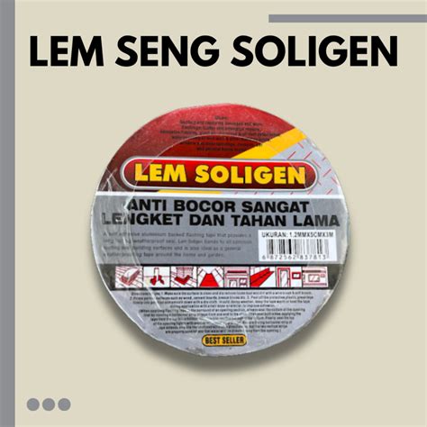 Jual Lem Seng Talang Asbes Anti Bocor Soligen Shopee Indonesia