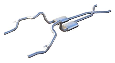Pypes Exhaust Pypes Nova Crossmember Back Systems 2 5 Rear Exit W X