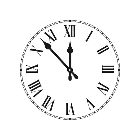 Clock Face Vector