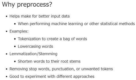 Introduction To Natural Language Processing In Python From Datacamp