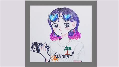 방학 숙제 하면서 잡담하는 영상 Youtube