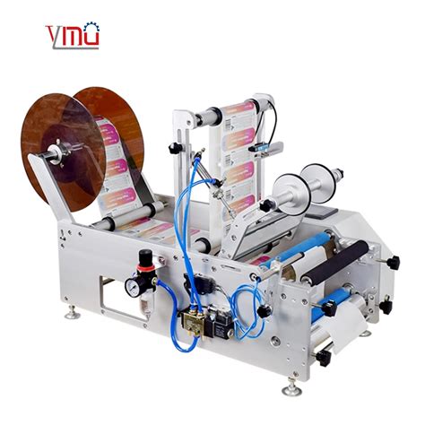 Yimu Automatic Bottles Label Machine Can Jar Labeler Applicator Sticker