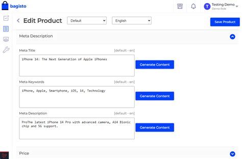 AI Content Generator Bagisto