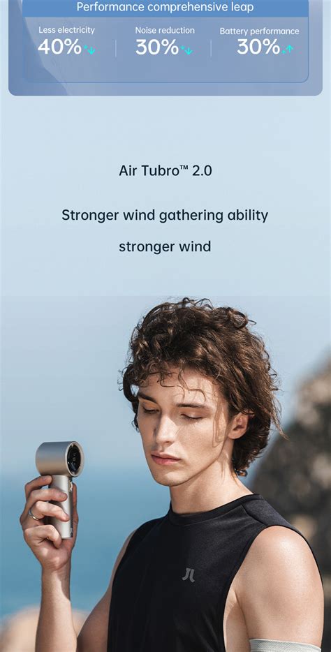 Jisulife Handheld Fan Pro1 Pro1s Mini Fan Rechargeable Jet Fan Strong