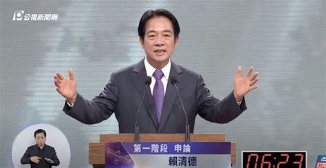 辯論會／賴清德：侯友宜拿上時代當政見 柯文哲複製蔡政府政策