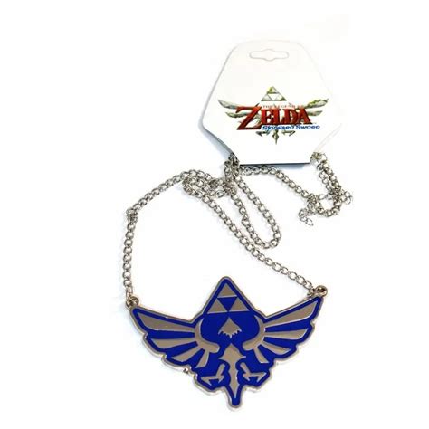 Stunning The Legend Of Zelda Skyward Sword Triforce Necklace