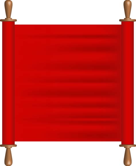 Ancient Silk Scroll Png Illustration 8500954 PNG