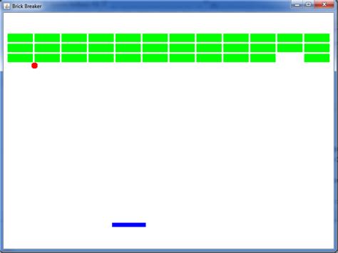 ScreenShot Of The Project Issue 1 Manjaree03 Breakout Brick Game