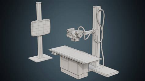 Angiography Machine 1a 3d Model By Weeray