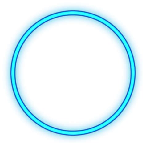 Free Circle Neon Modern Neon Blue Glowing Circle Banner Abstract Neon Circle With Glowing