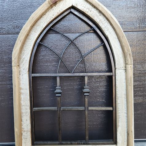 Wooden Gothic Cathedral Window Frame Etsy