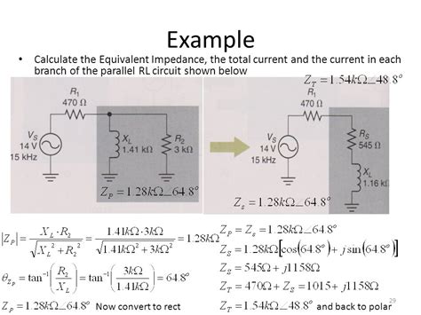 Impedance Of Parallel Rl Circuit Circuit Diagram