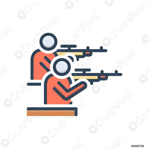 Shooting Stock Vector 5688738 Crushpixel