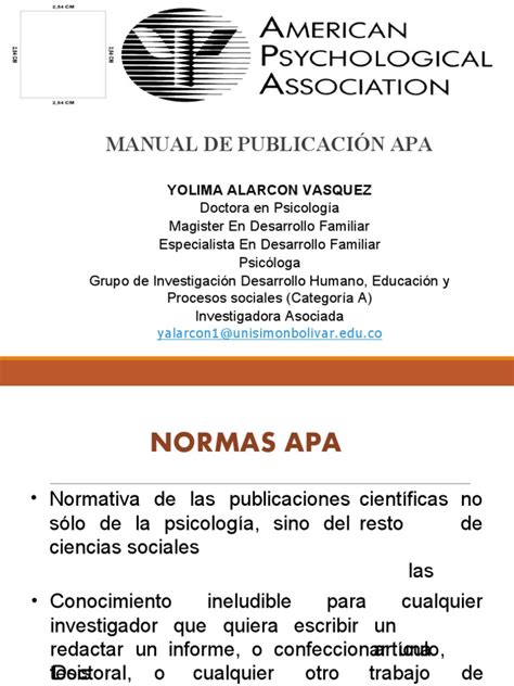 Normas Apa 6ta Versión Pdf