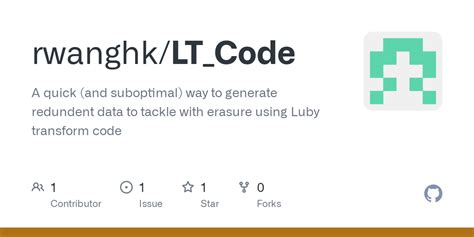 github rwanghk lt code a quick and suboptimal way to generate